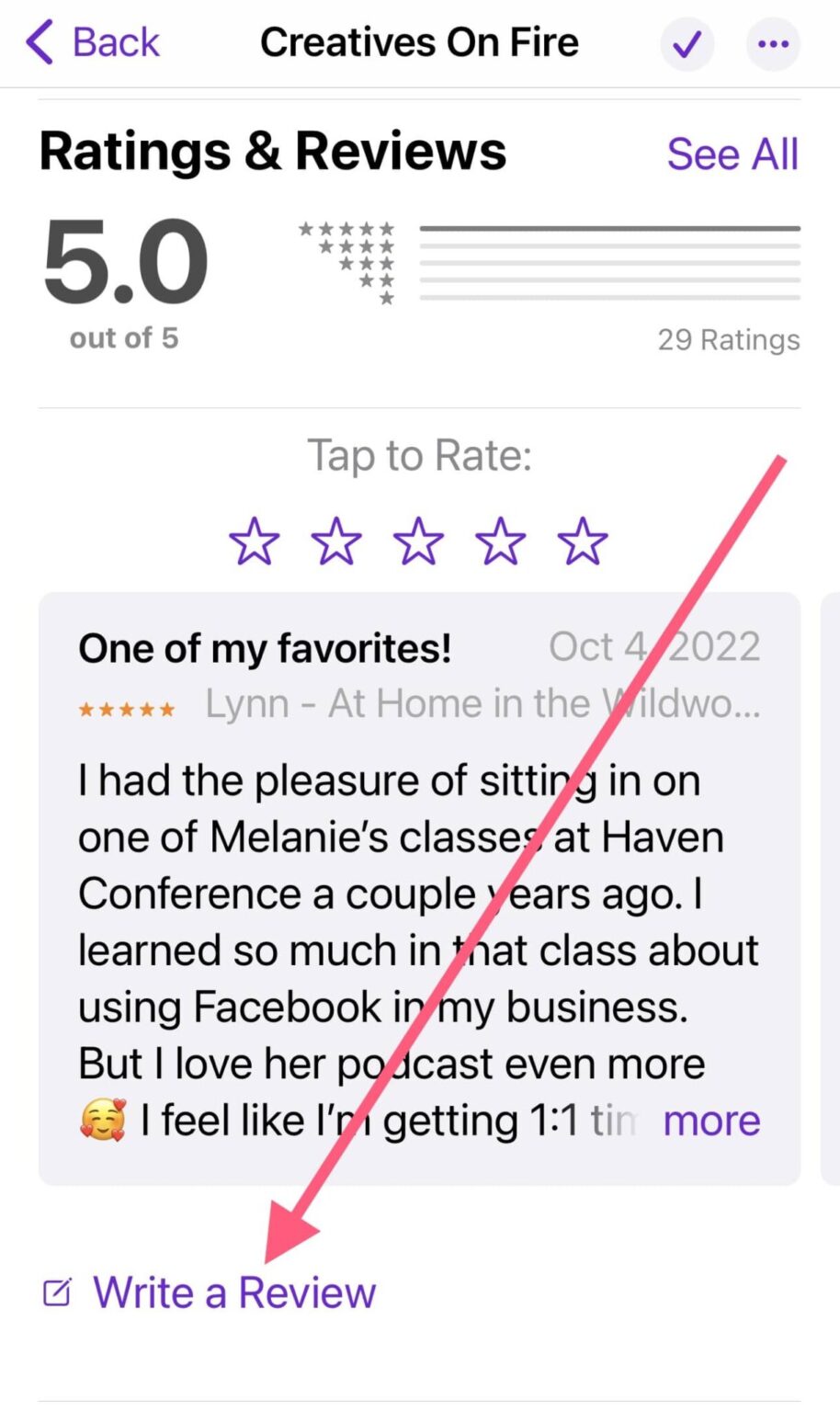 How to Leave a Five Star Review for Any Podcast You Love - Creatives On ...